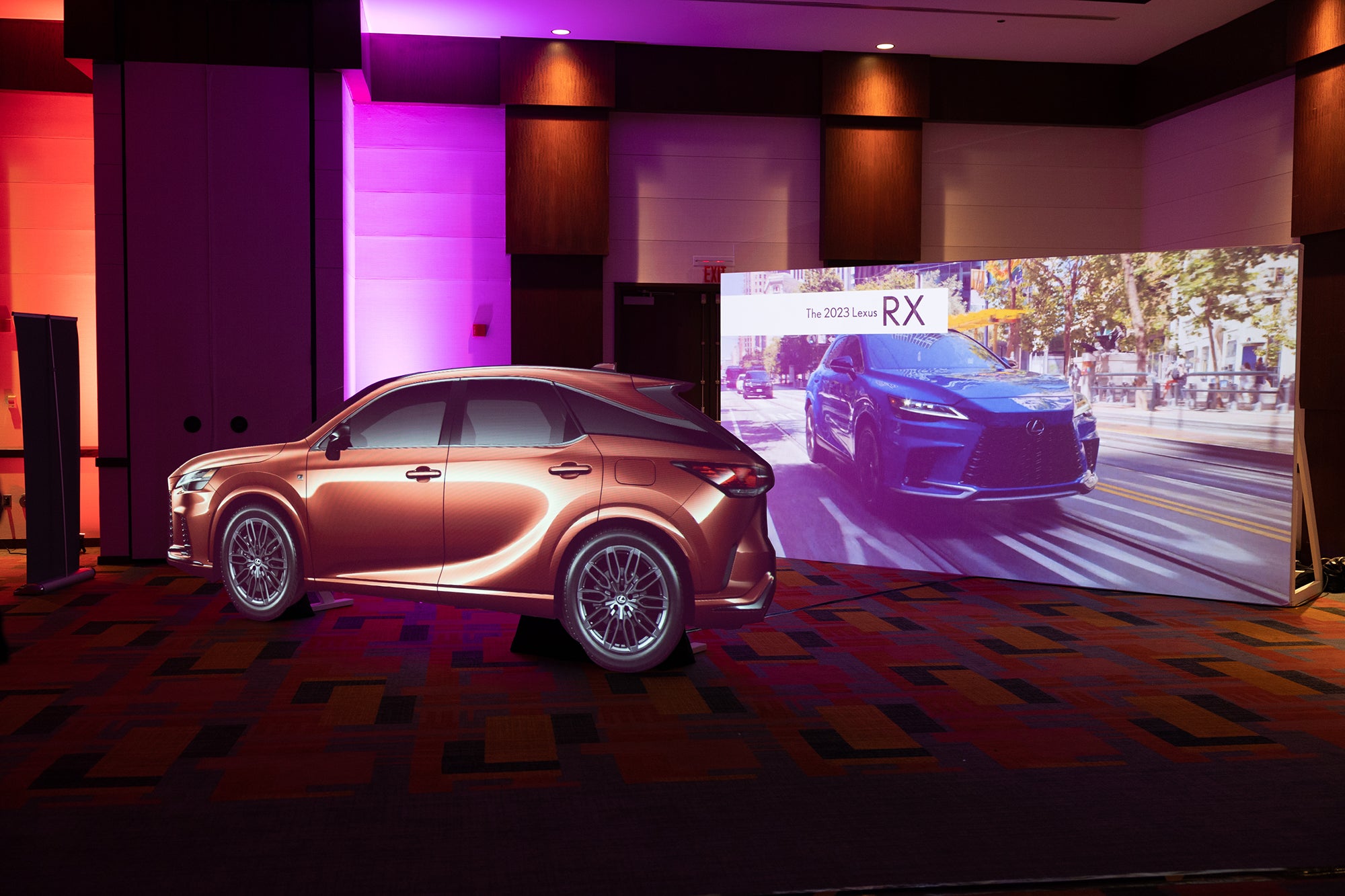 Lexus Projection Installation – FreeMarket Gallery