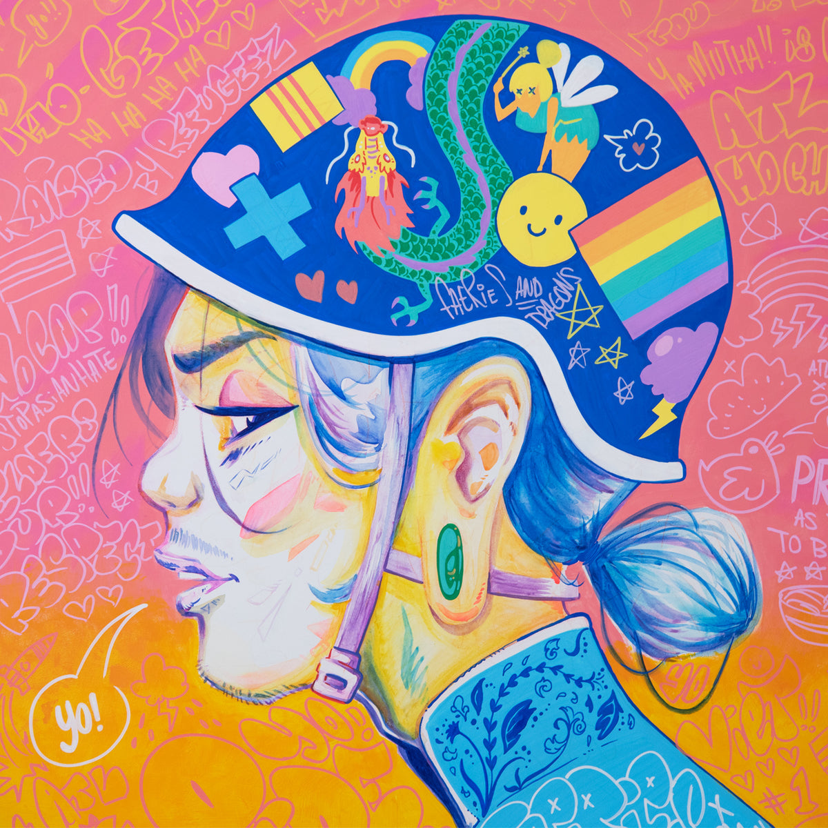 "Faeries and Dragons" by Killamari – FreeMarket Gallery